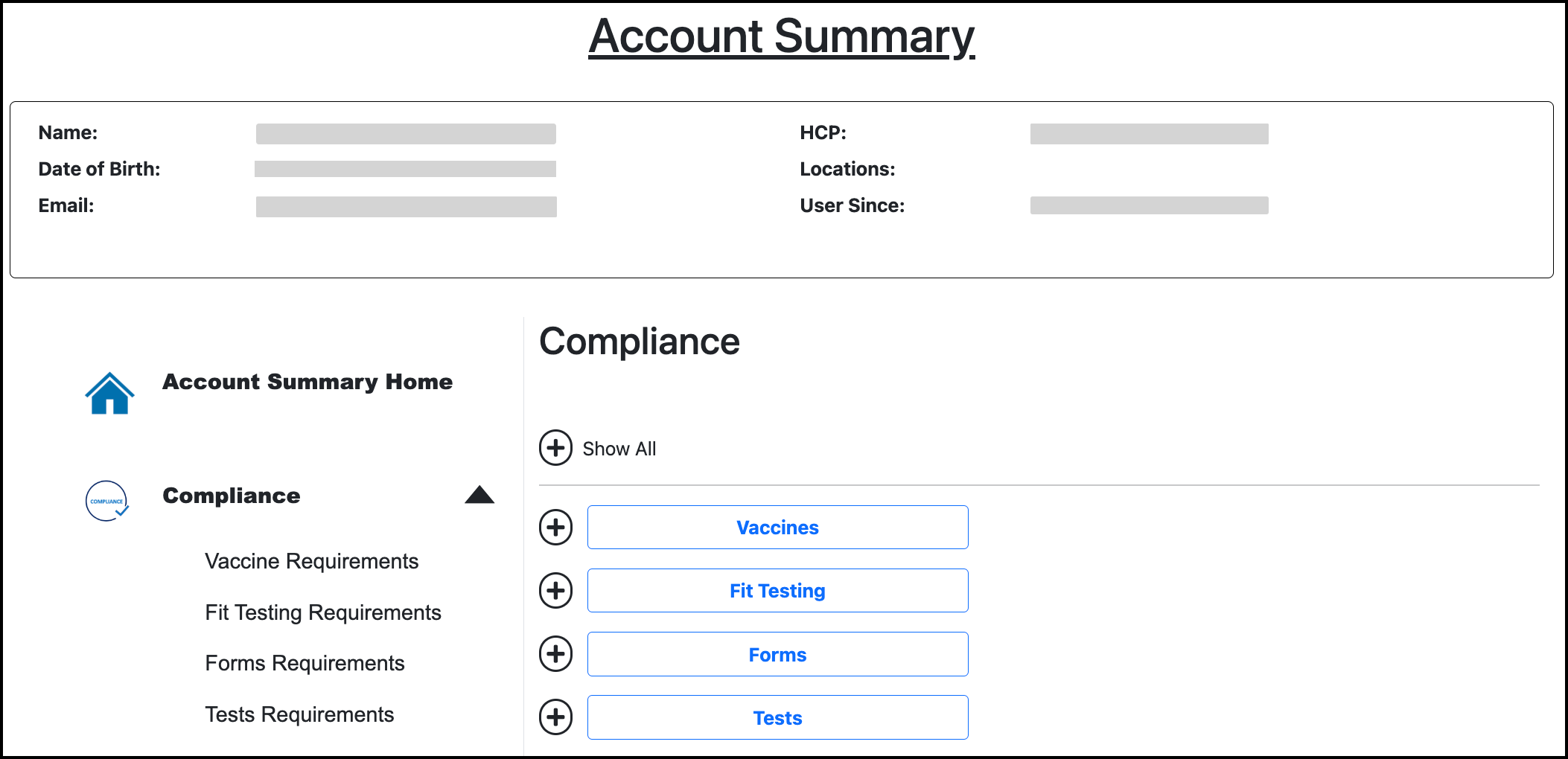 Check your compliance